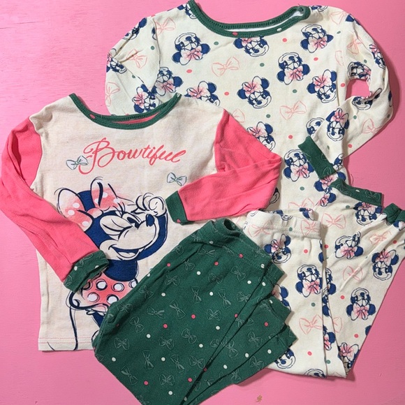 Disney | Pajamas | Disney Minnie Mouse Pj Sets | Poshmark